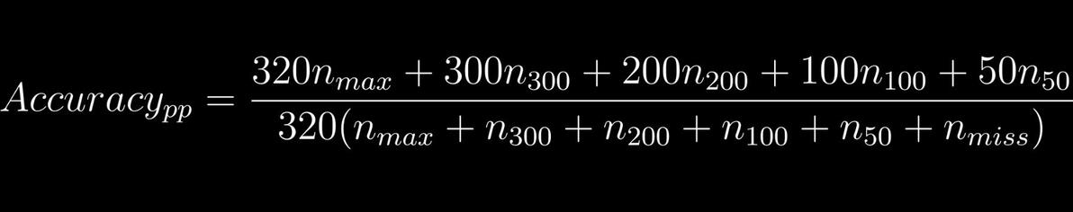 OSU!Mania史上最大改动!全新PP系统简要说明 - 哔哩哔哩