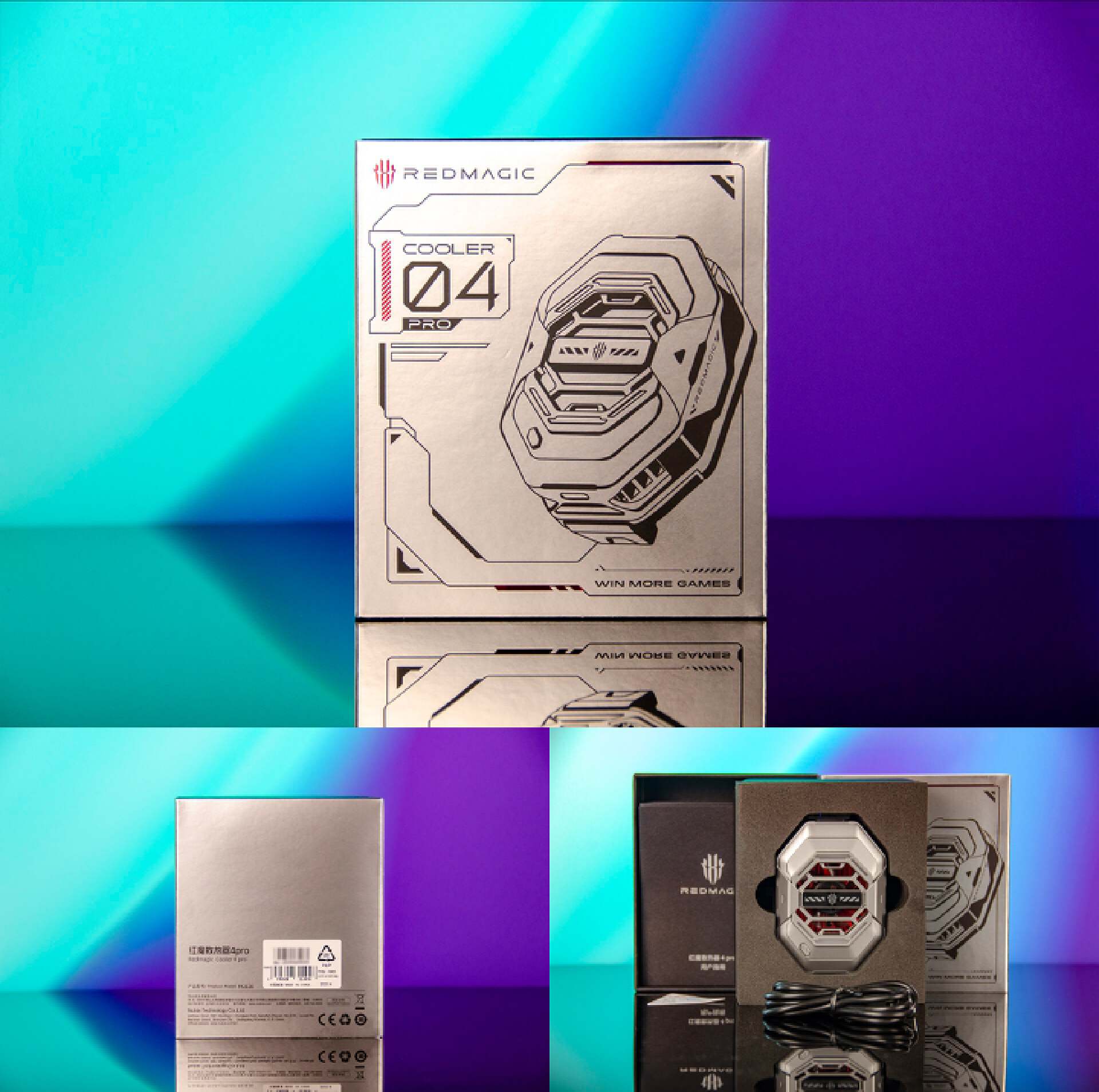 红魔散热器4Pro背夹版：27W强劲散热，夏日手机不再烫手！ - 哔哩哔哩