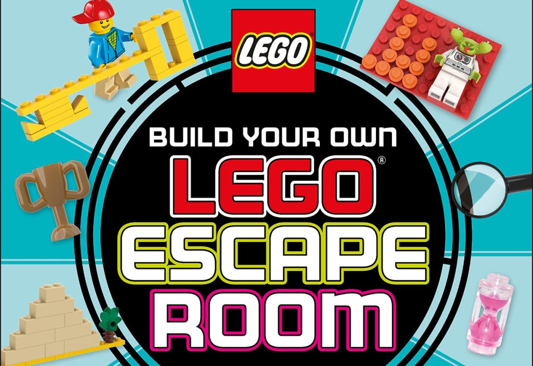 DK新书《建造你自己的乐高逃生室》将于10月发布 - 哔哩哔哩