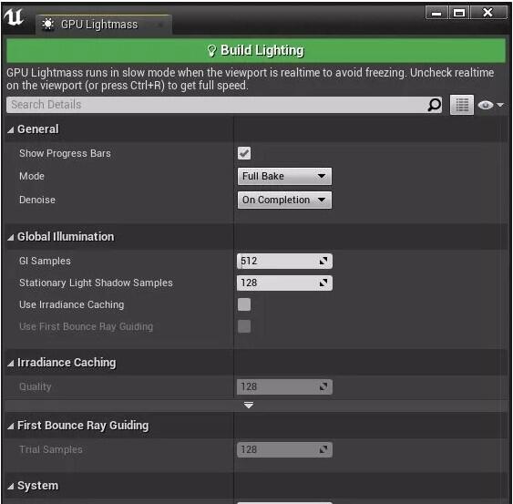 如何在虚幻引擎4.26中使用GPU Lightmass进行室内照明烘焙全流程 ！ - 哔哩哔哩