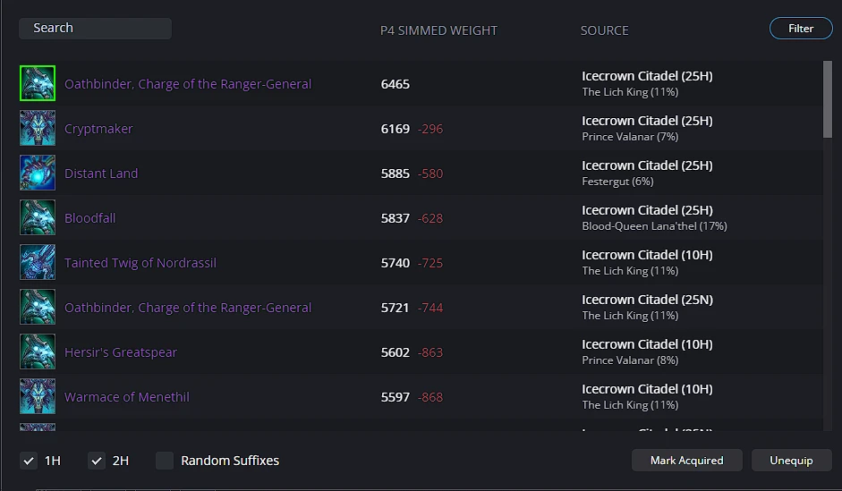WLK 3.4.4 猫德白皮书 (八) 配装指南 (20250626更新) - 哔哩哔哩