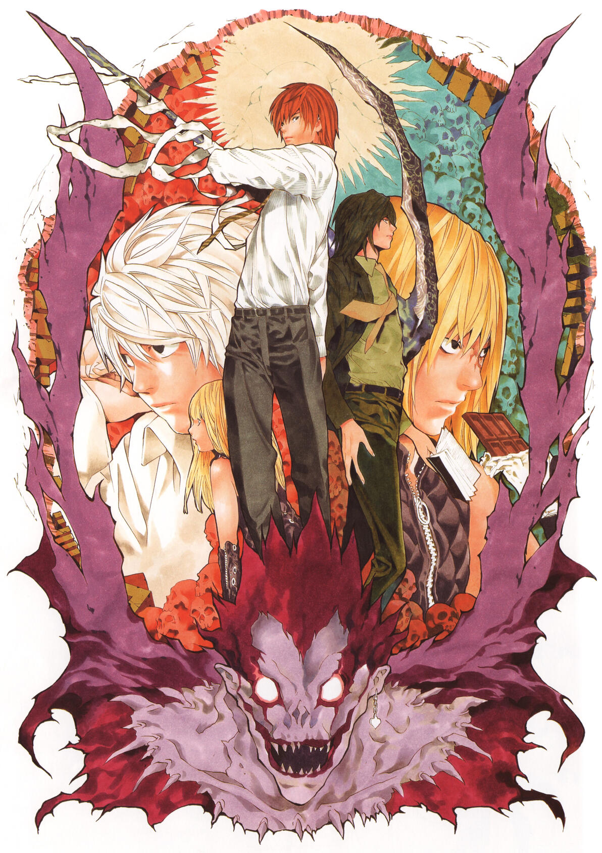 死亡笔记 官方画师 小畑健 画集 - 哔哩哔哩