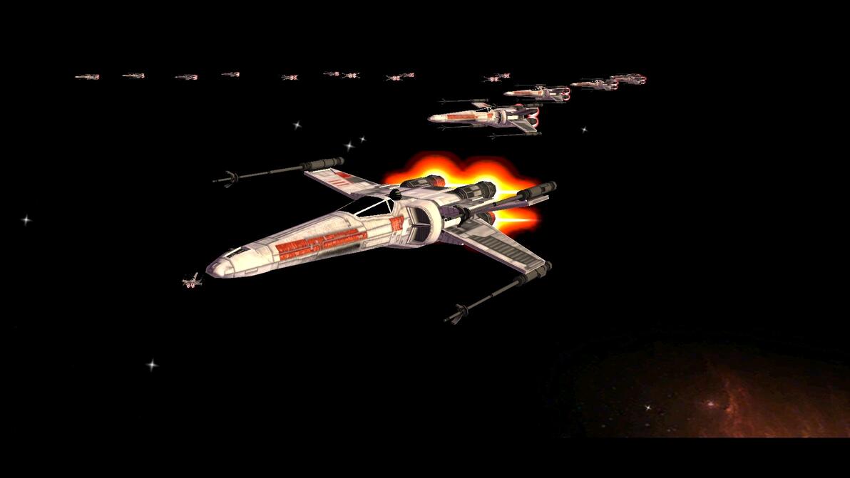 【星球大战】新共和国的X翼——T65 XJ型X翼 - 哔哩哔哩