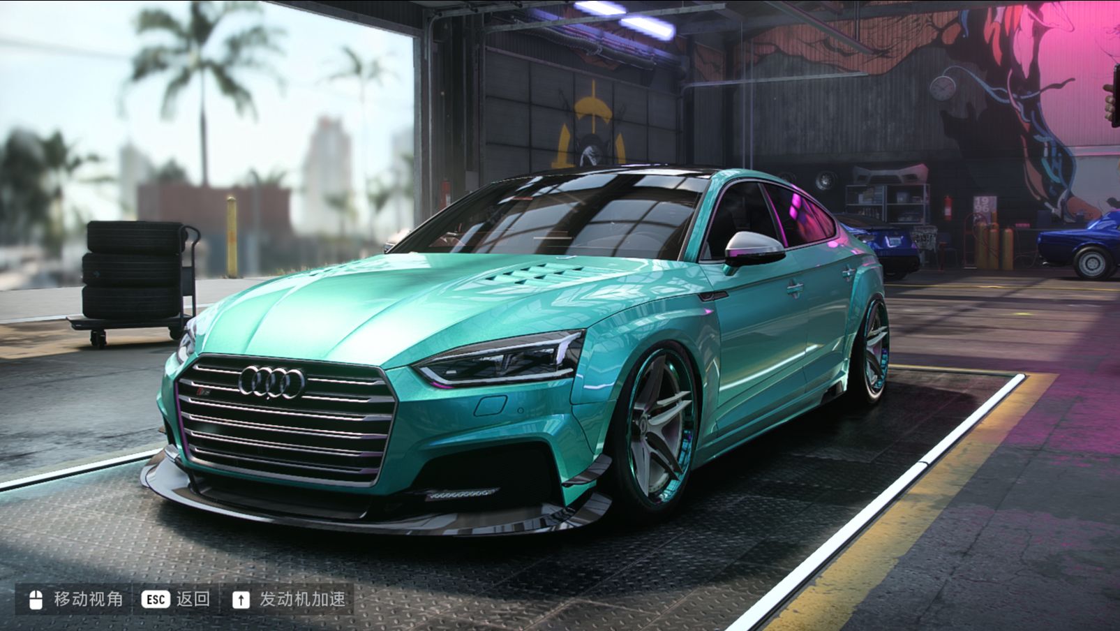 改装奥迪RS5（NFS Heat） - 哔哩哔哩