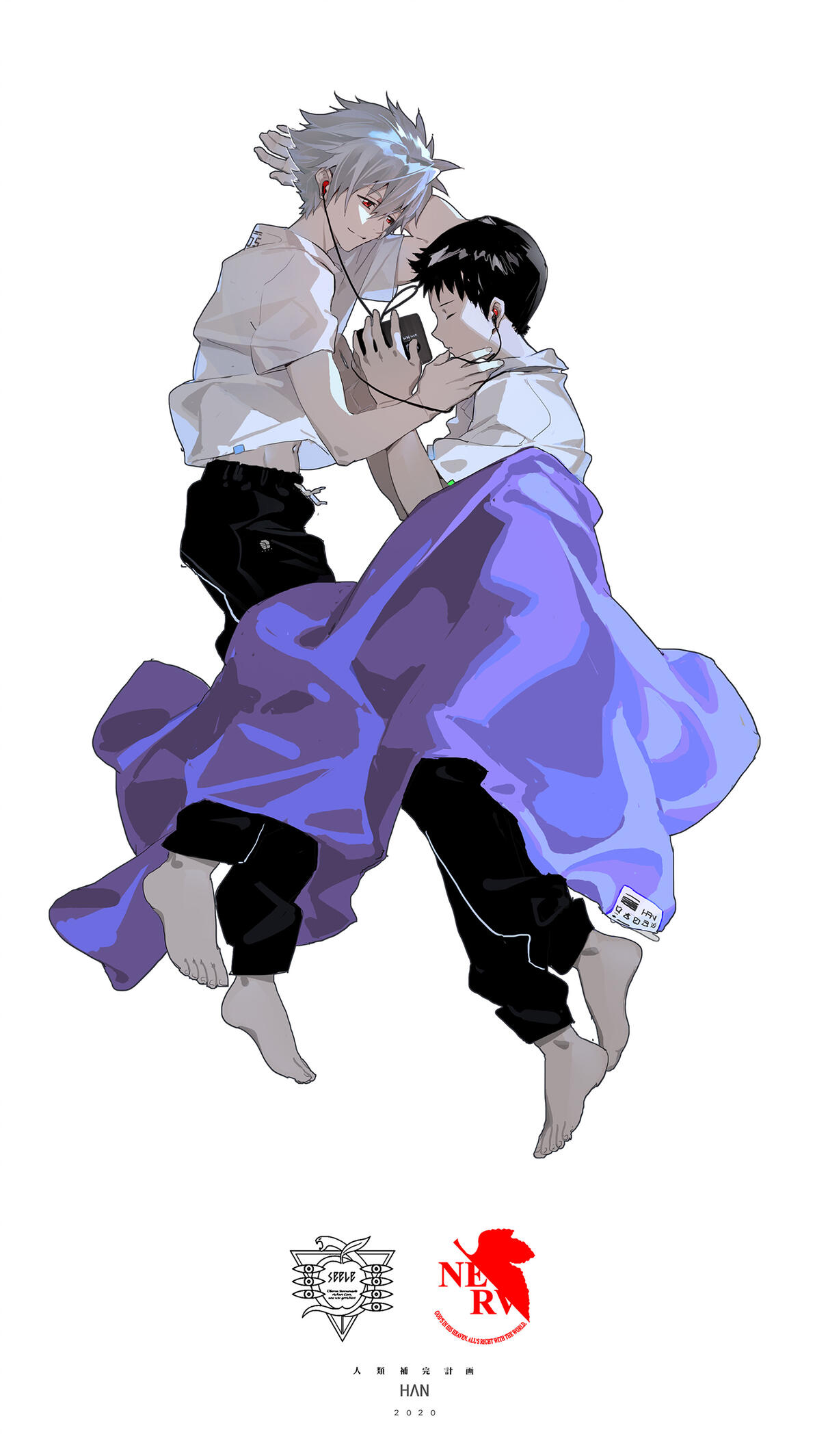 【Pixiv画师鉴赏】第605期：Han-0v0 - 哔哩哔哩