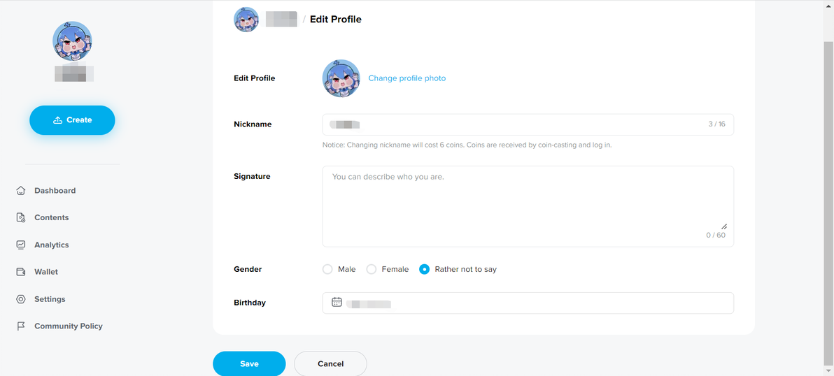 bilibili Studio- How to Register an Account and Edit Profile - 哔哩哔哩