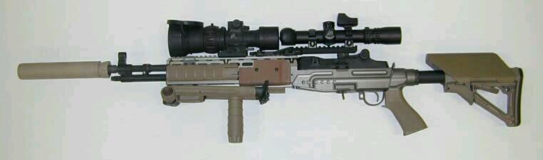 轻武器科普之M14EBR——吃鸡里的MK14原来是他! - 哔哩哔哩