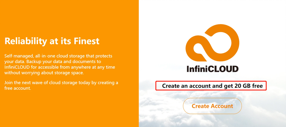 WebDAV同步网盘InfiniCloud 45GB永久容量获取方法 - 哔哩哔哩