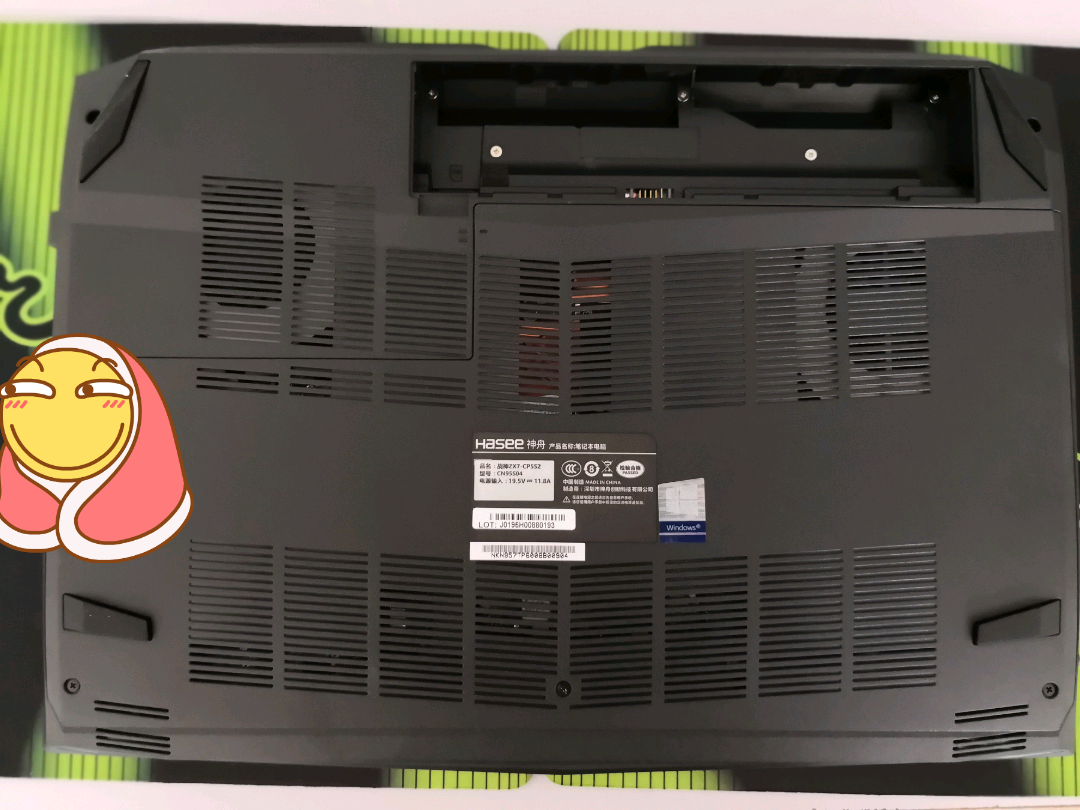 神舟战神ZX7-CP5S2游戏本笔记本 图文评测！ - 哔哩哔哩