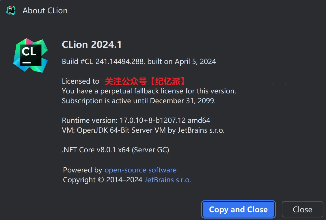 CLion 2024.1最新版免费激活破解安装教程（附激活工具+激活码）-持续更新永久维护 - 哔哩哔哩