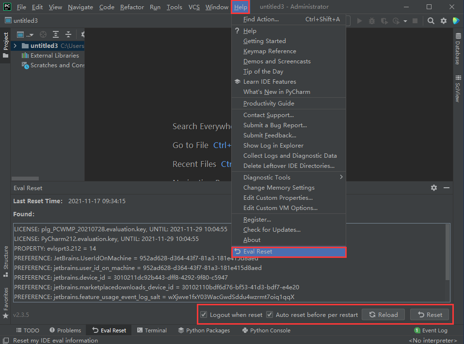 PyCharm 2021.2.3最新激活方法（2021-10-30更新）没有广告 - 哔哩哔哩