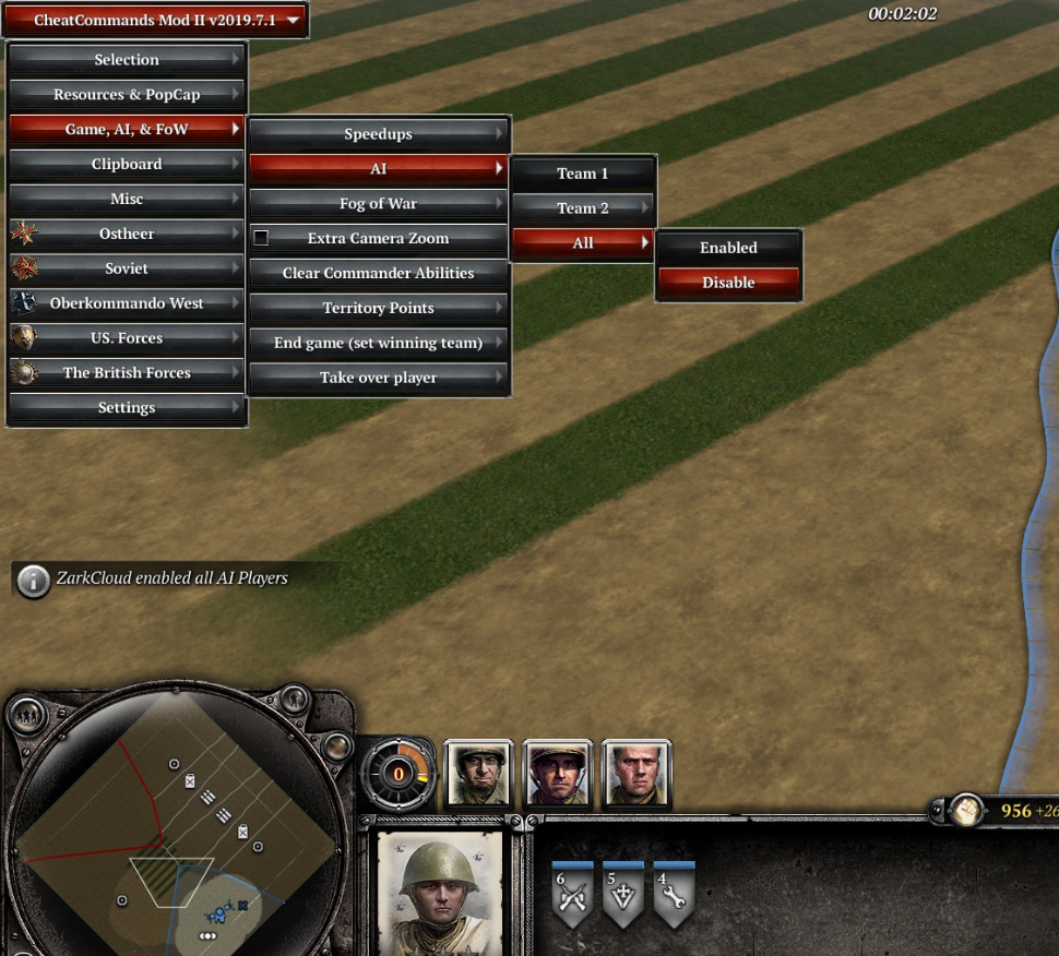 英雄连2 CHEATCOMMANDS MOD使用方法 - 哔哩哔哩