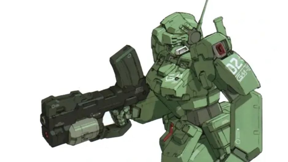 【机动战士高达】精兵强将----RGM-79S 吉姆斯巴达型 - 哔哩哔哩