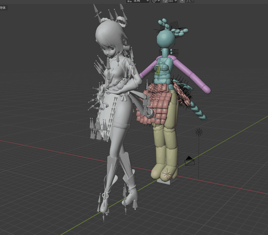 MMD类文件如何在maya,mb,max里面使用 - 哔哩哔哩