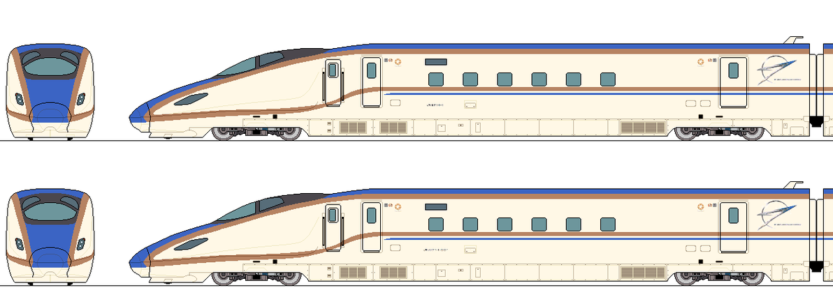 新干线车辆科普（6）E7/W7系新干线 - 哔哩哔哩