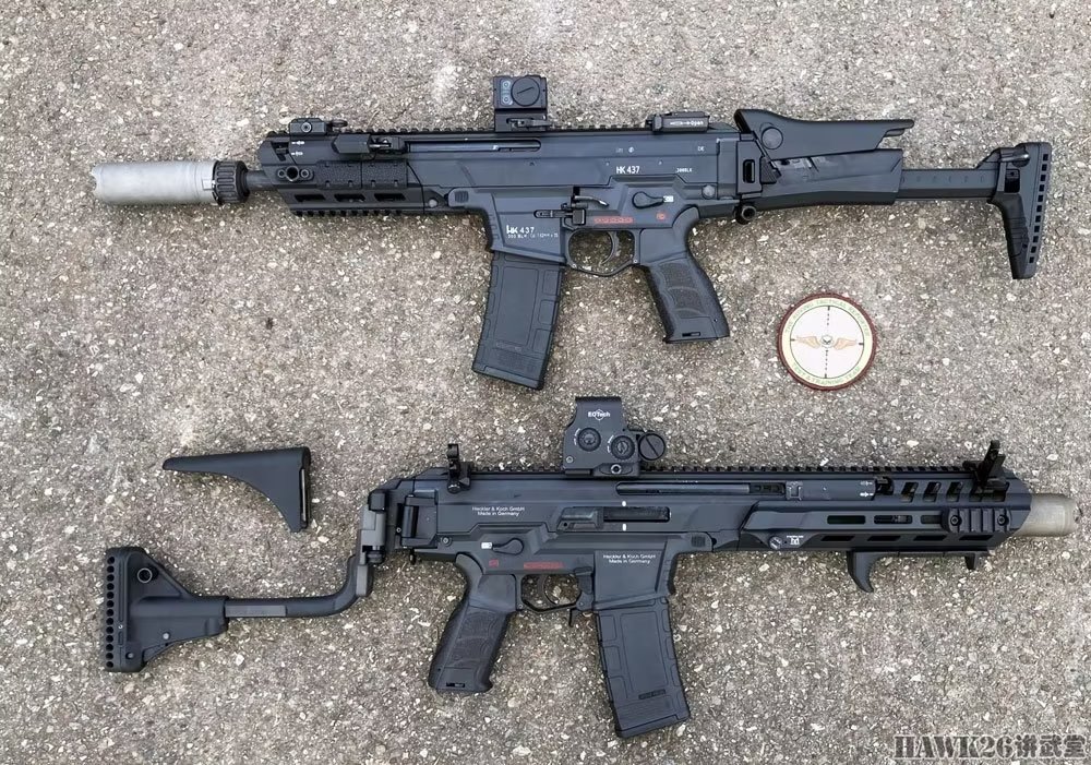 黑克勒-科赫HK437步枪获得首个订单 特殊微声口径 将用于取代MP5 - 哔哩哔哩