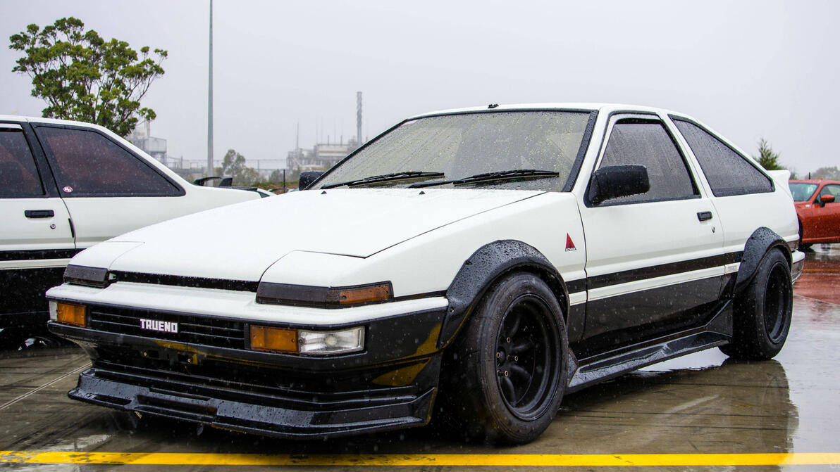 《头文字D》拓海的AE86究竟用了哪些改装件？ - 哔哩哔哩