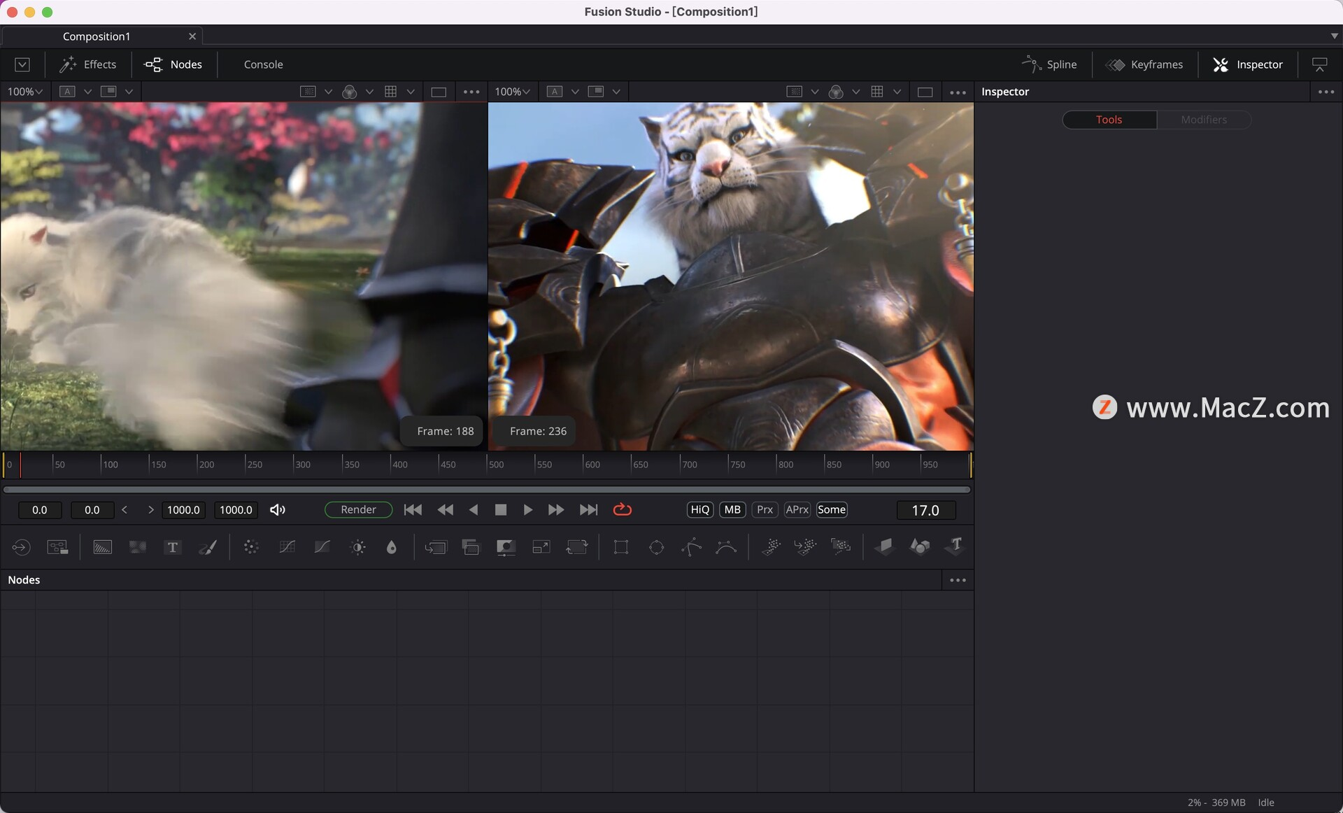 Blackmagic Fusion Studio18 视频后期特效合成软件 - 哔哩哔哩