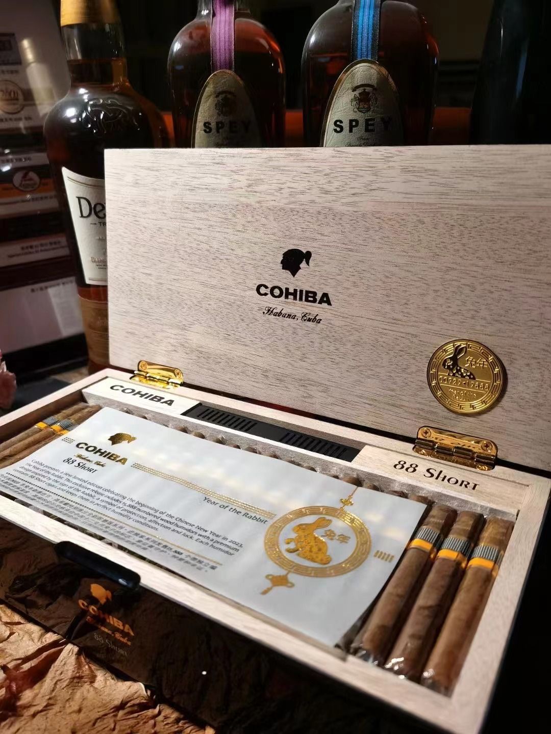 高希霸 Cohiba Siglo de Oro 兔年 金色世纪 雪茄限量版 - 哔哩哔哩