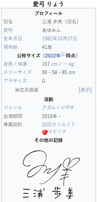 爱弓涼 愛弓りょう Ayumi Ryo【优百科#070】 - 哔哩哔哩