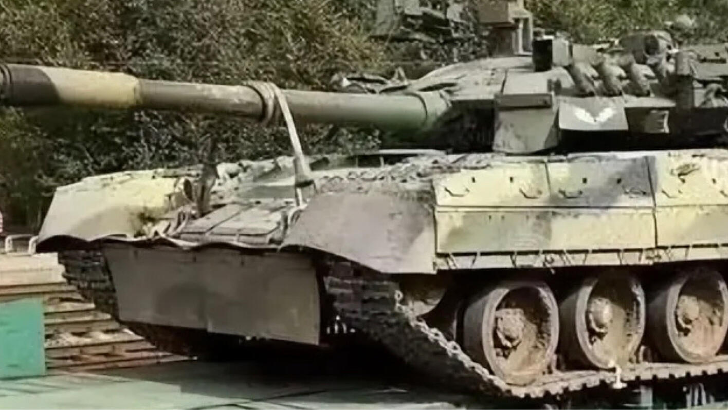 “哈尔科夫上空的鸫鸟，火箭反导T-80”T-80UM2简介 - 哔哩哔哩