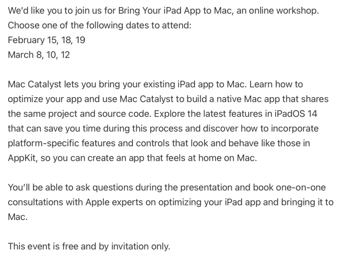 Bring Your IPad App To Mac bring-your-ipad-app-to-mac