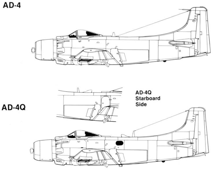 天降正义？——AD-1天袭者型号辨别（XBT2D-1~AD-4） - 哔哩哔哩