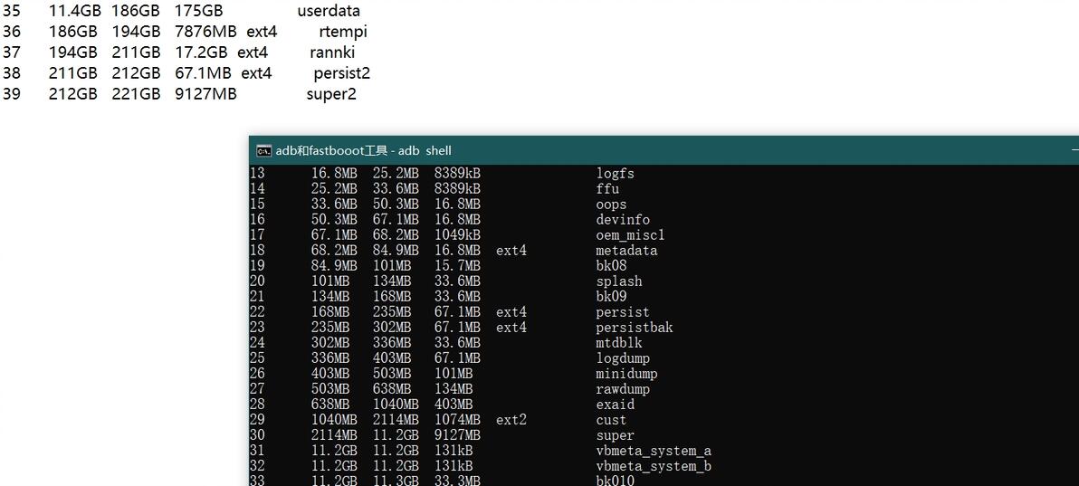 利用twrp or adb使用parted工具 - 哔哩哔哩