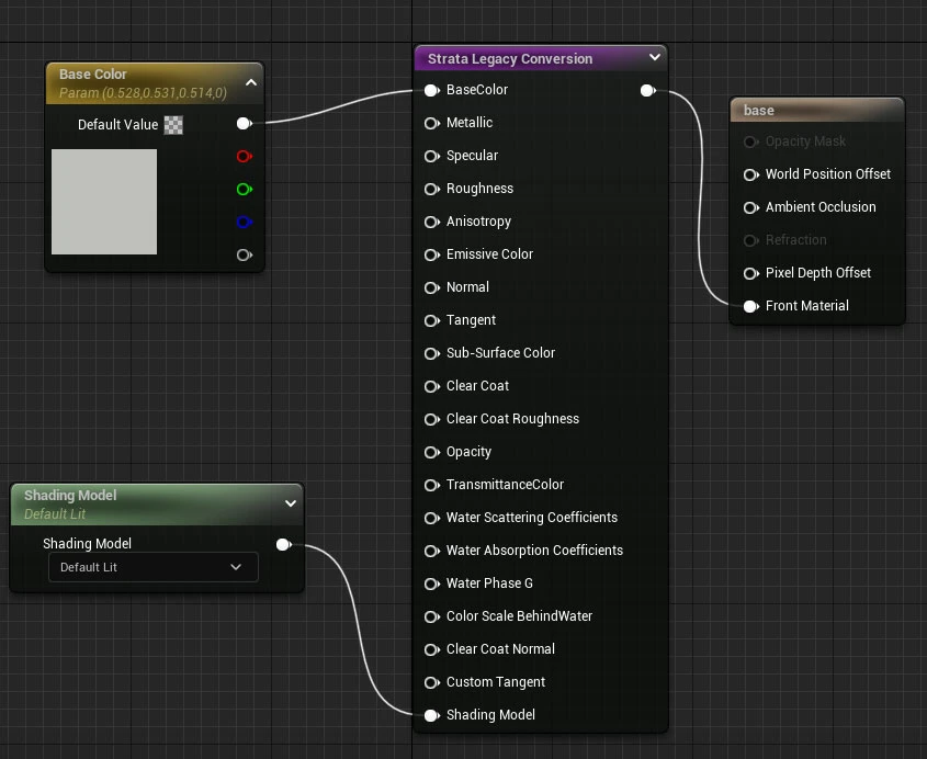 [机翻转载]【UE5】Substrate材质入门版 - 哔哩哔哩