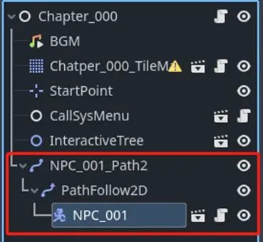 【Godot4笔记】NPC巡逻（Path2D） - 哔哩哔哩