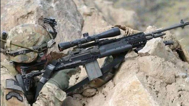 世界名枪——9.美国Mark 14EBR增强型战斗步枪（MK 14 EBR） - 哔哩哔哩