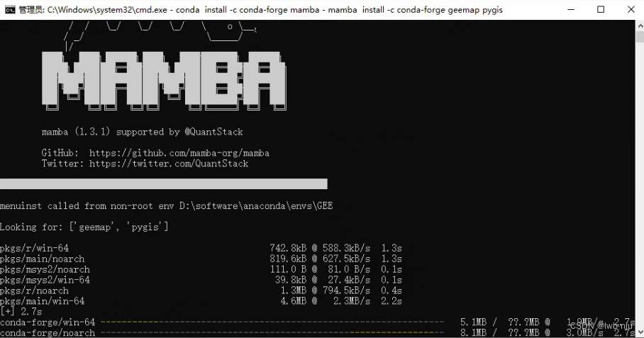 配置本地 python GEE、geemap环境 - 哔哩哔哩