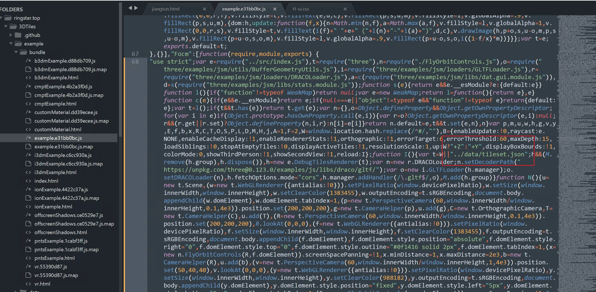 5、Three.js加载3DTiles模型和实现双屏渲染 - 哔哩哔哩