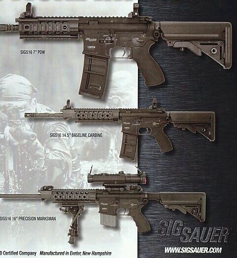 武器专栏：SIG SG 516系列 - 哔哩哔哩