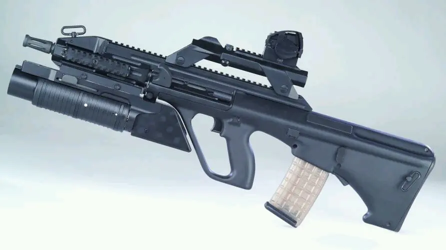 轻武器科普之AUG枪族以及改进型（流量党慎入） - 哔哩哔哩