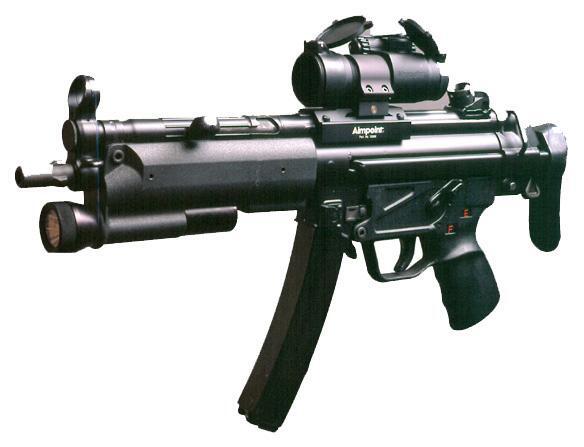 轻武器科普之MP5的附件和配件 - 哔哩哔哩