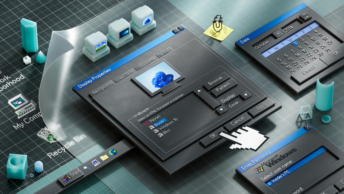 Windows Insider Preview壁纸合集（更新至十周年） - 哔哩哔哩