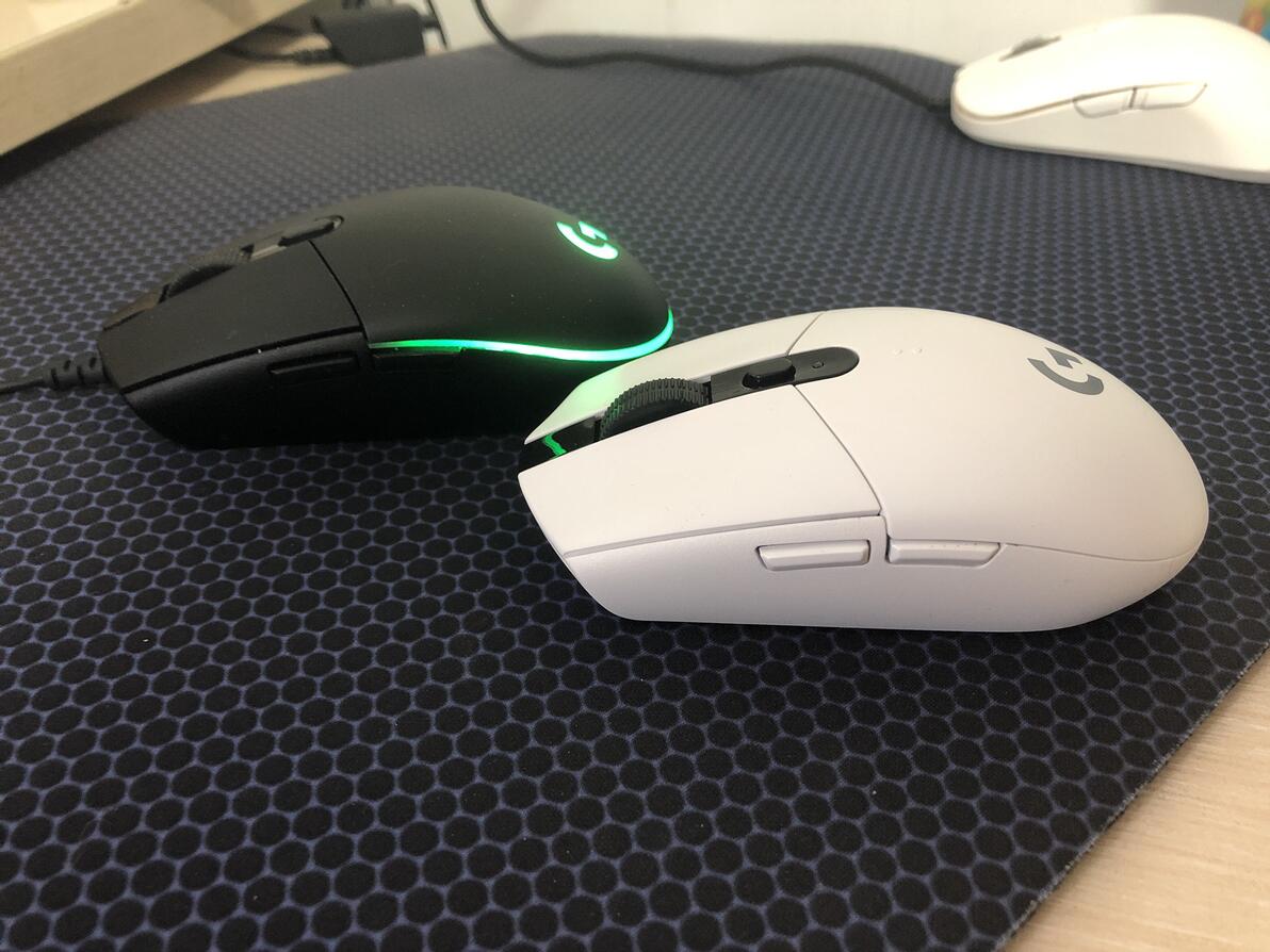 横评：罗技G PRO HERO vs G304 - 哔哩哔哩