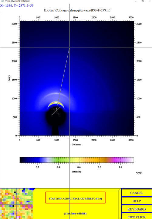 GIWAXS处理：FIT2D篇 - 哔哩哔哩