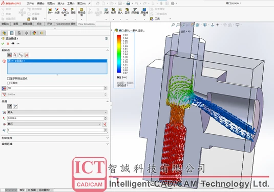 SOLIDWORKS Flow simulation 在阀门行业的应用 - 哔哩哔哩