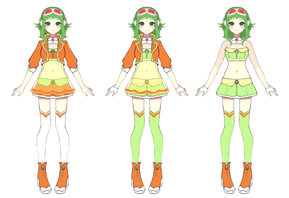 GUMI官方服装记录 - 哔哩哔哩