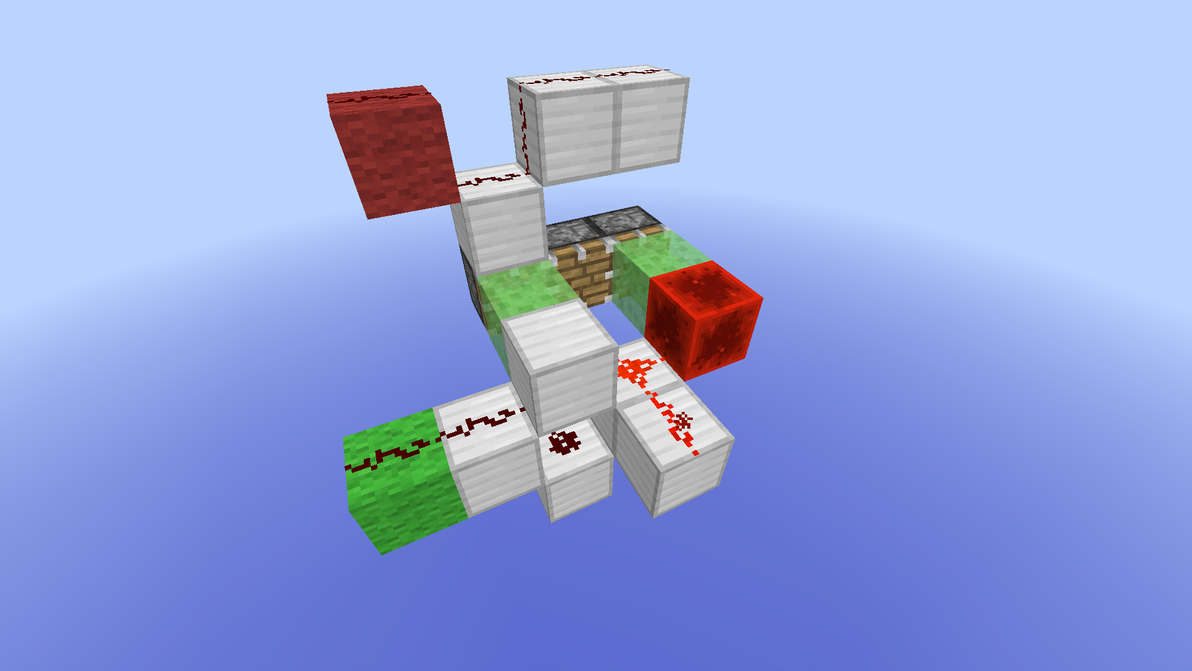 【Minecraft】【元件库】0t脉冲发生器（1） - 哔哩哔哩