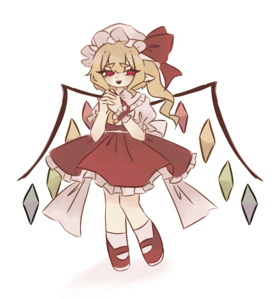 【图集】鲜红血液の恶魔——芙兰朵露（25p）30 - 哔哩哔哩