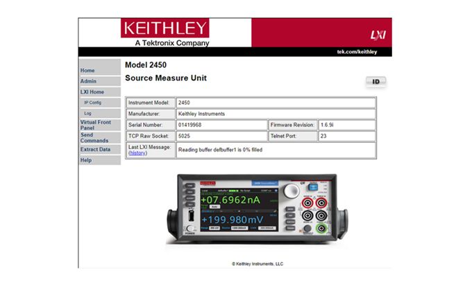 Keithley 2450 源测量单元 操作简述 哔哩哔哩