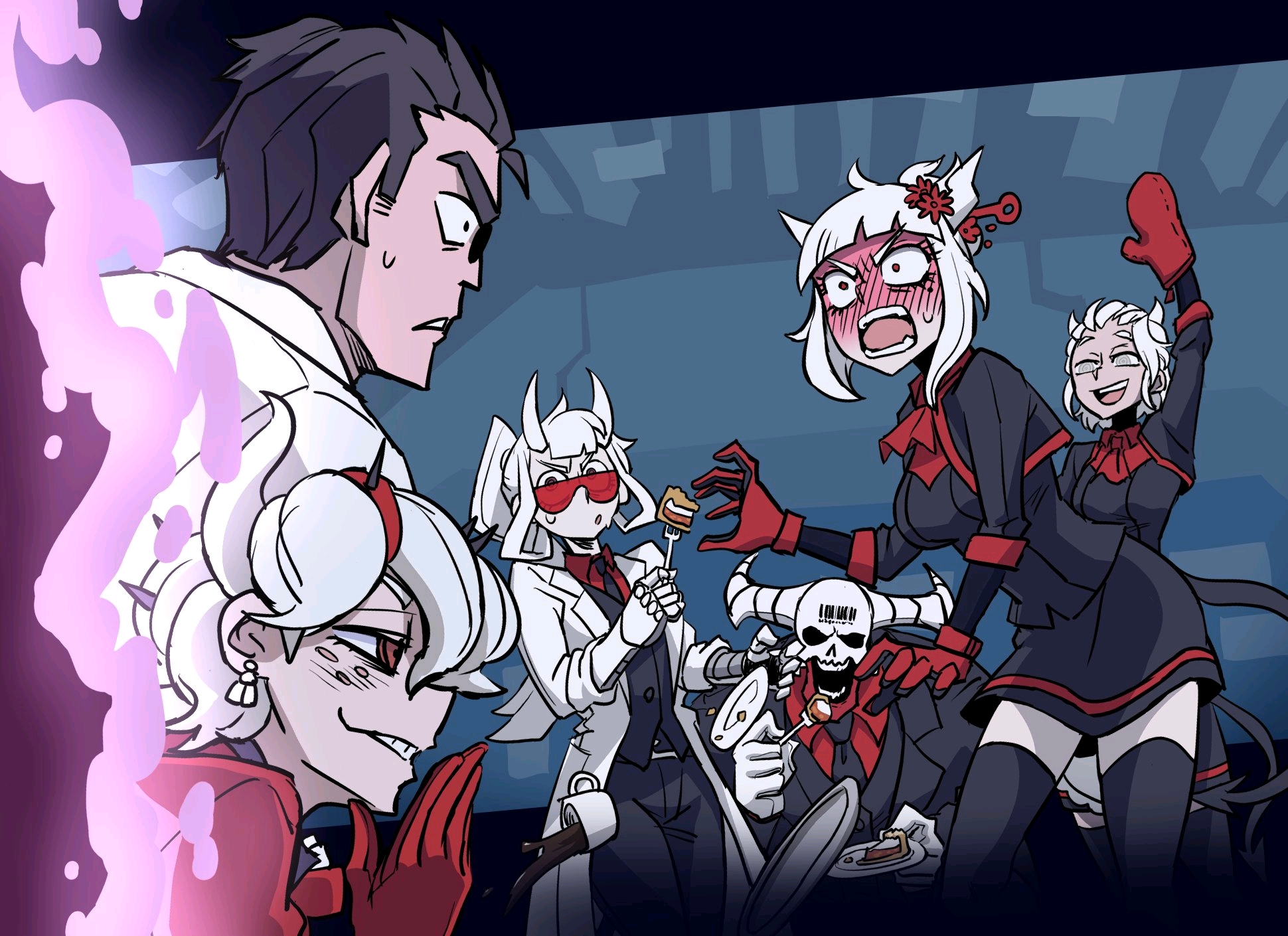 【Helltaker】EX篇精美同人 - 哔哩哔哩