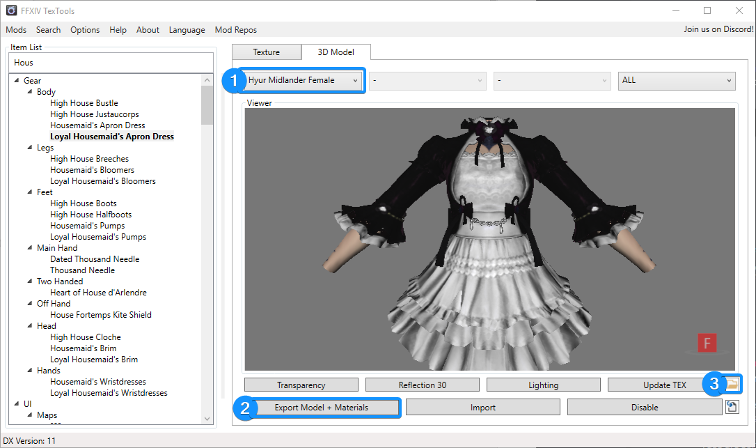 FF14的模型修改与导入教程（制作者向） - 哔哩哔哩