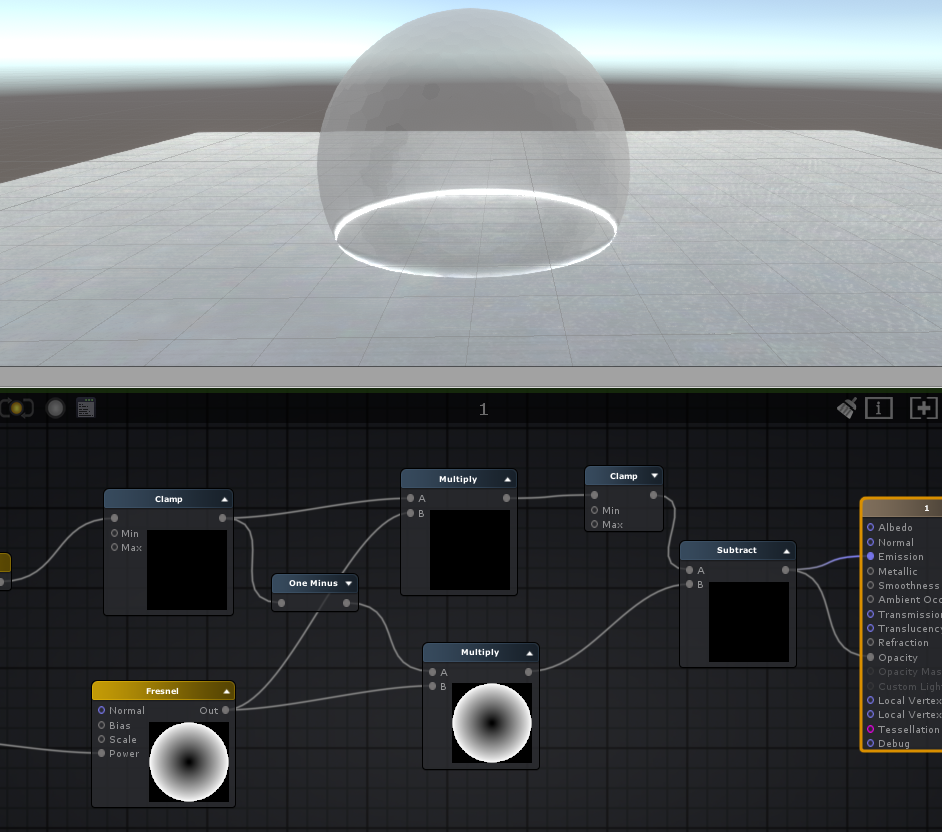 Unity 深度混合节点的使用shader-02 - 哔哩哔哩