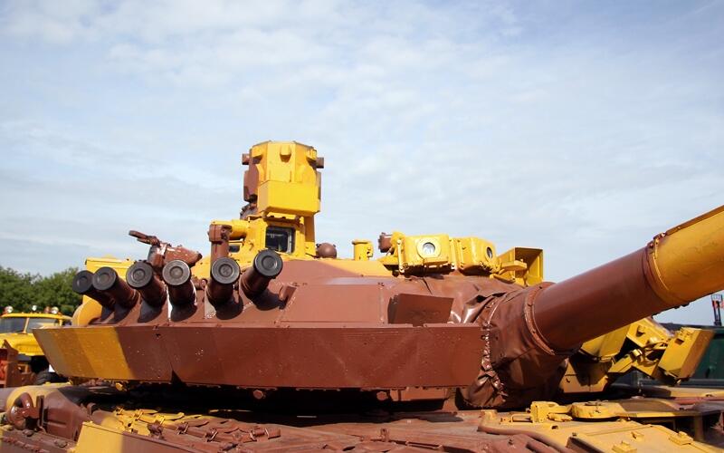 这才是真本事.jgp T-80主战坦克 - 哔哩哔哩