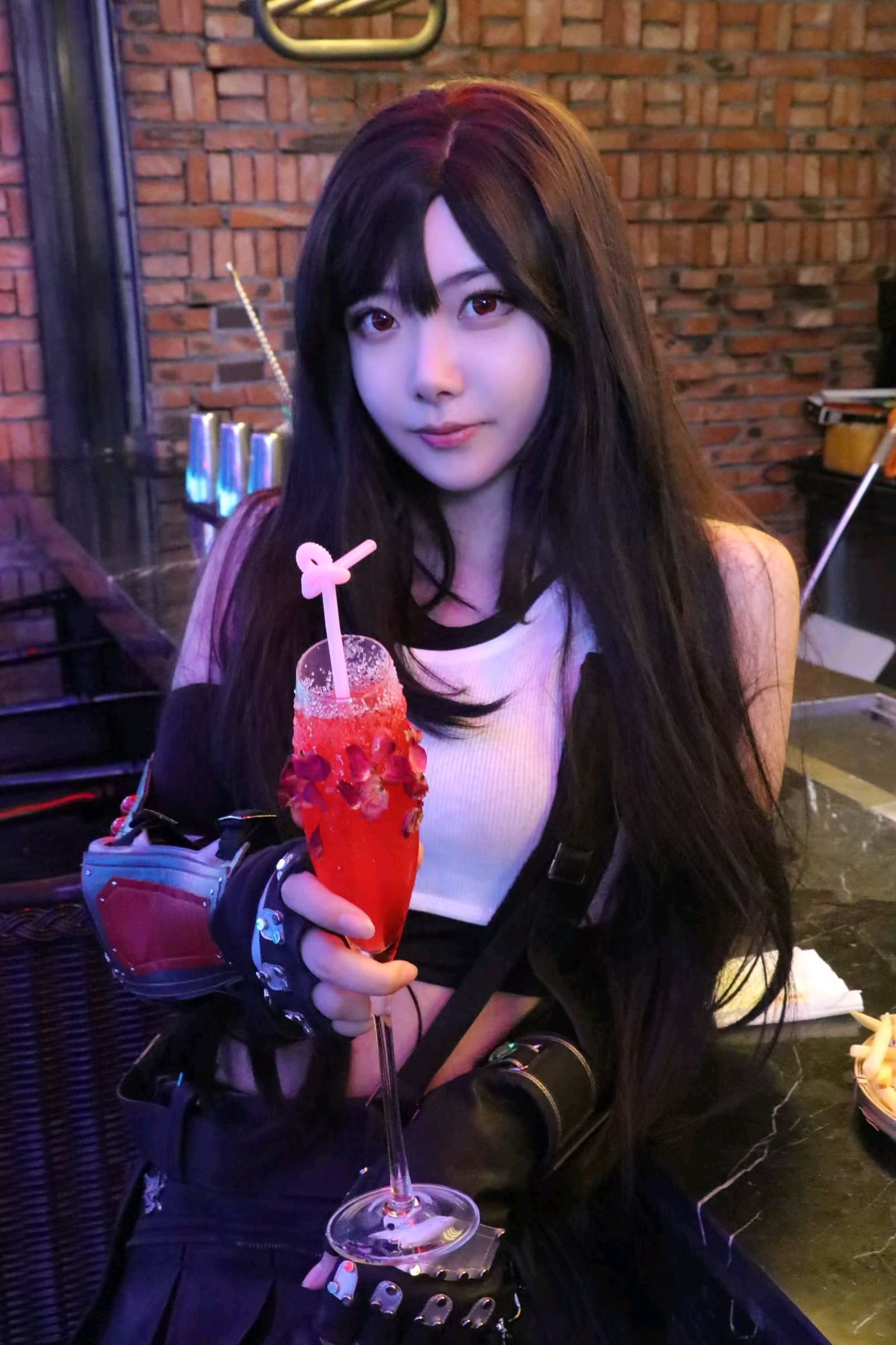 奈奈—蒂法 Cos 哔哩哔哩 