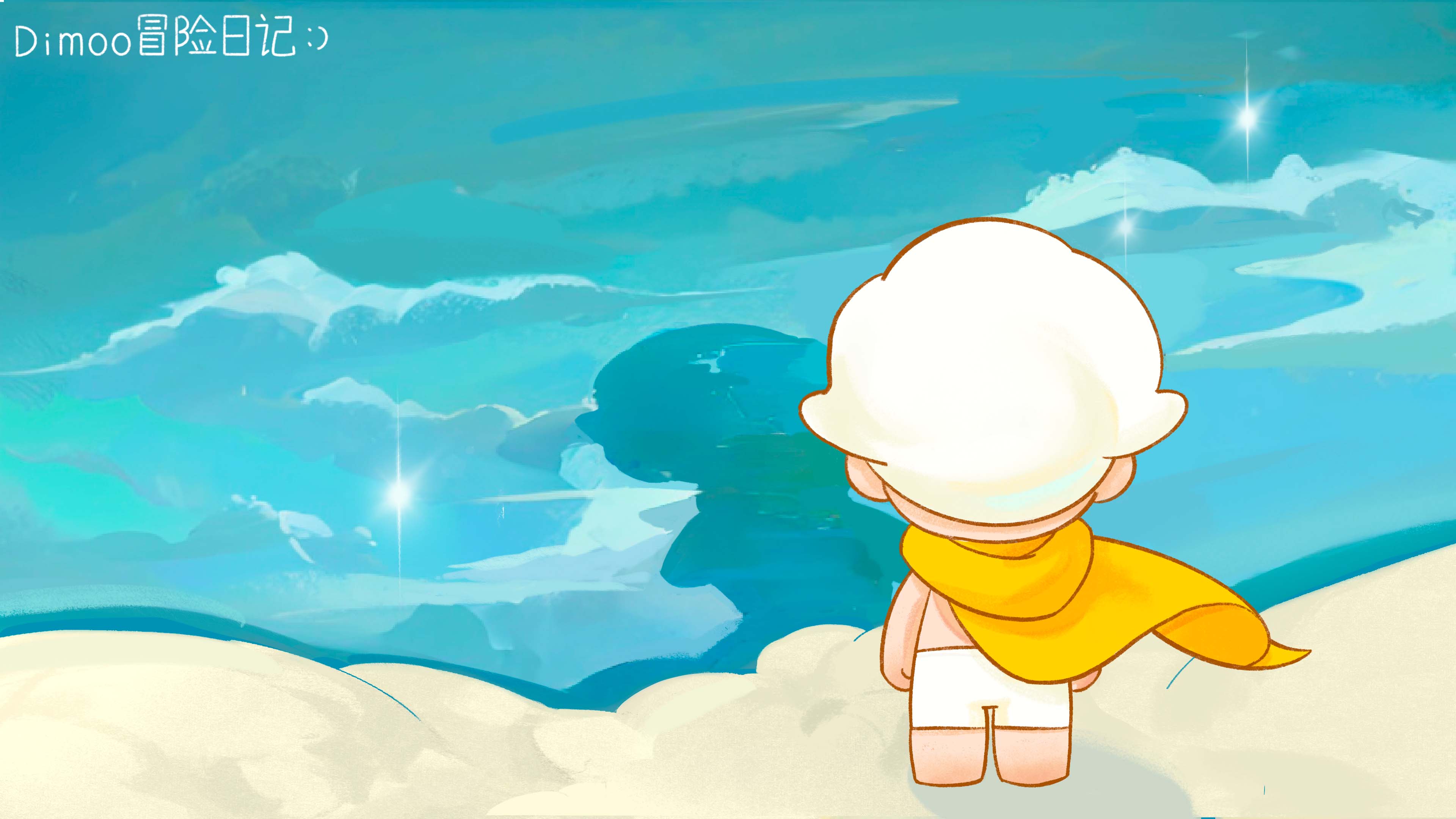 自制Dimoo壁纸 |《游鱼奇梦》 - 哔哩哔哩